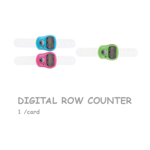 Blue Label | Digital Row Counter | Granny2 Wool Shop